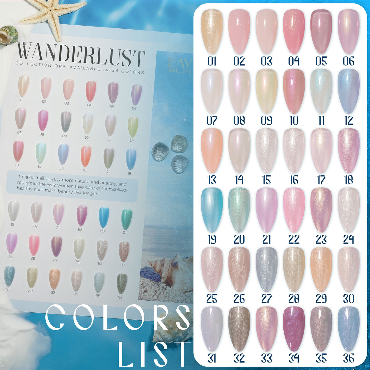LAVIS OP2 - 05 - Gel Polish 0.5 oz - Lavis Wanderlust Collection – ND Nails Supply