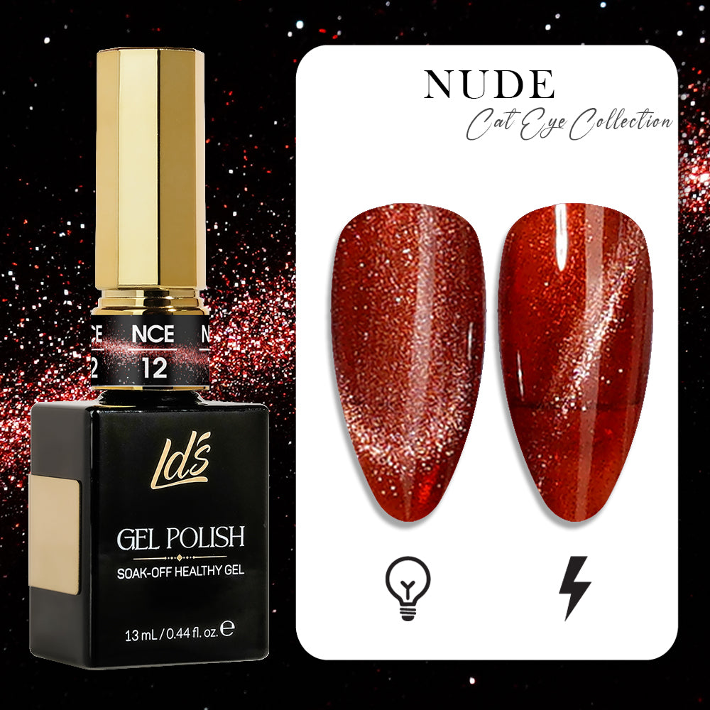 LDS Nude CE - 12 - Nude Cat Eyes Collection | ND Nails Supply