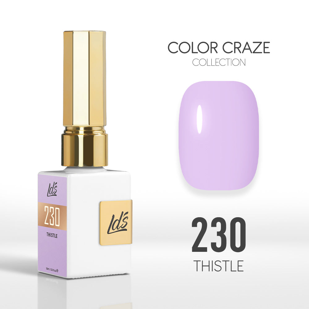 LDS Color Craze Gel Nail Polish - 230 Thistle – ND Nails Supply