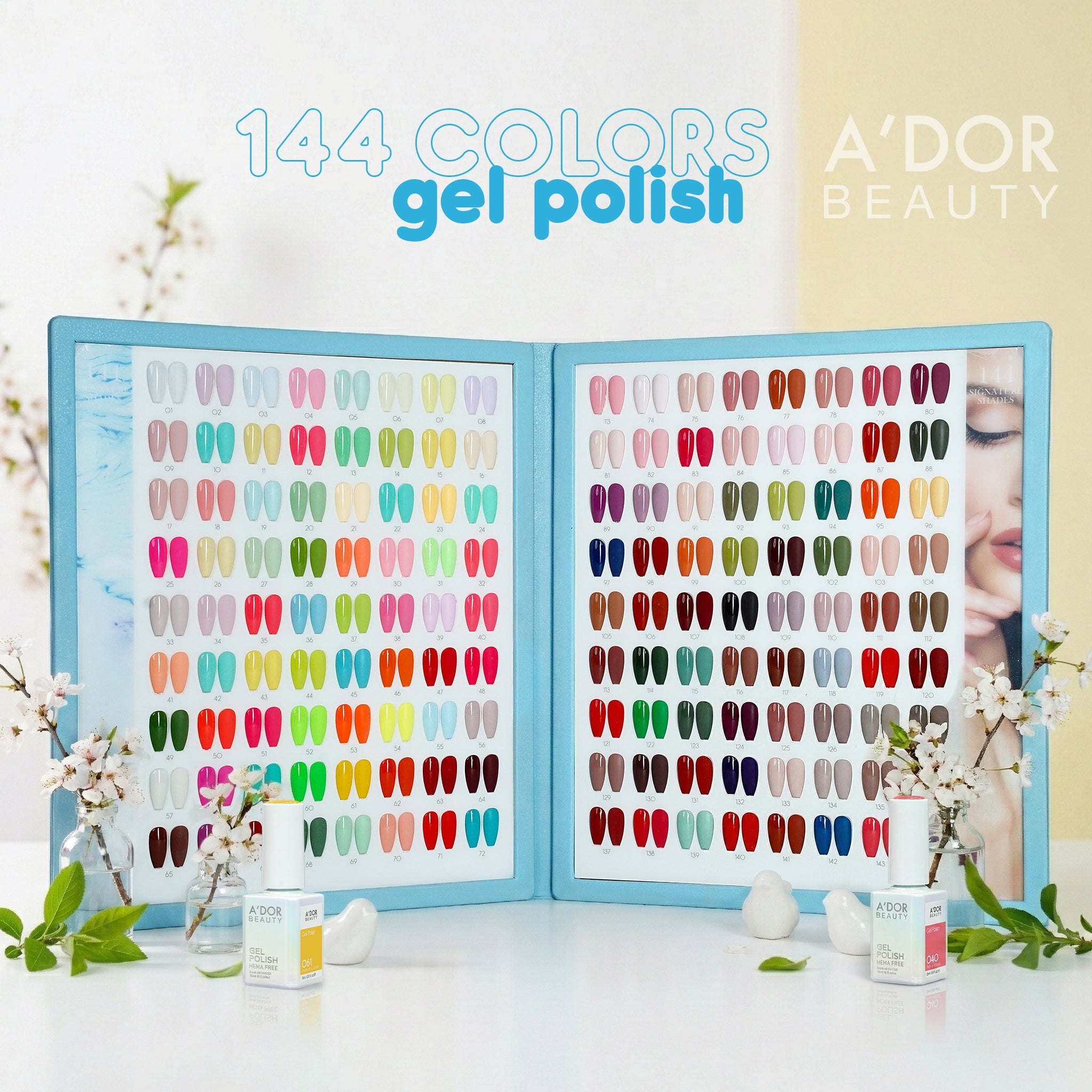 A'DOR HEMA-Free Gel Color Collection - ND Nails Supply – Page 2