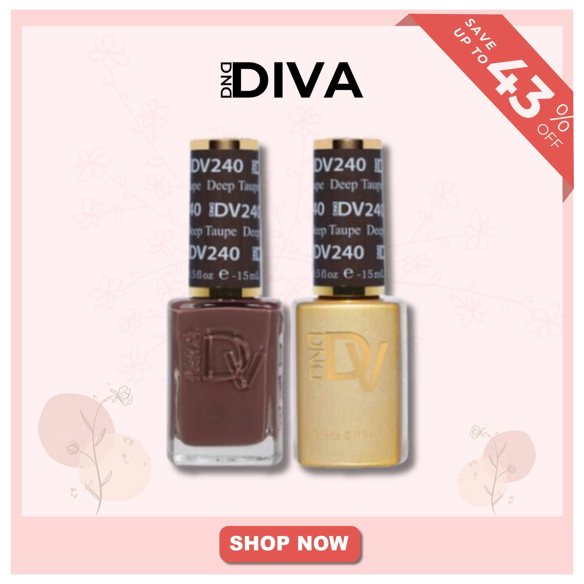 DND DIVA Gel Nail Polish Duo Fall Colors - ND Nails Supply
