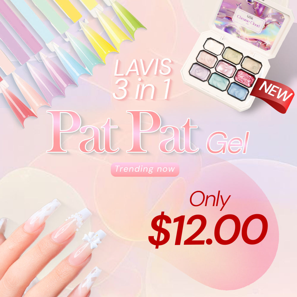 Lavis Pat Pat Gel - Ombre Nails - ND Nails Supply