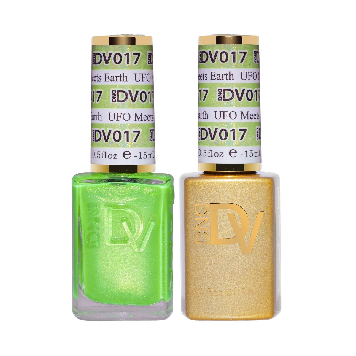 DND DV Gel Nail Polish Duo - 017 UFO Meets Earth | ND Nails Supply