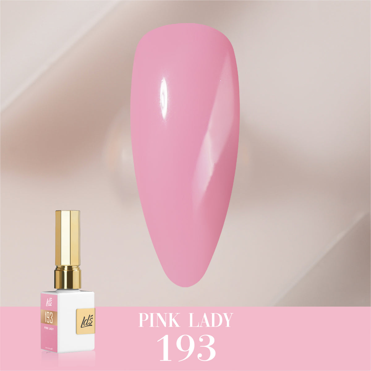 LDS Color Craze Collection - 193 Pink Lady - Gel Polish 0.5oz | ND ...