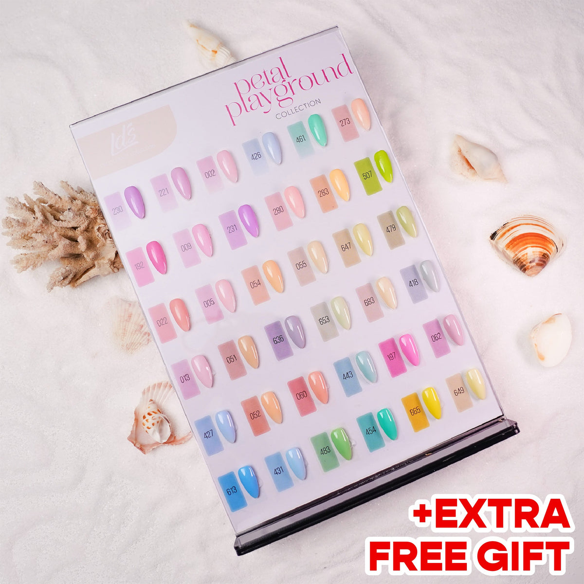 LDS Set 36 Colors - Gel Polish 0.5oz - Petal Play Ground Collection (+ | ND Nails Supply