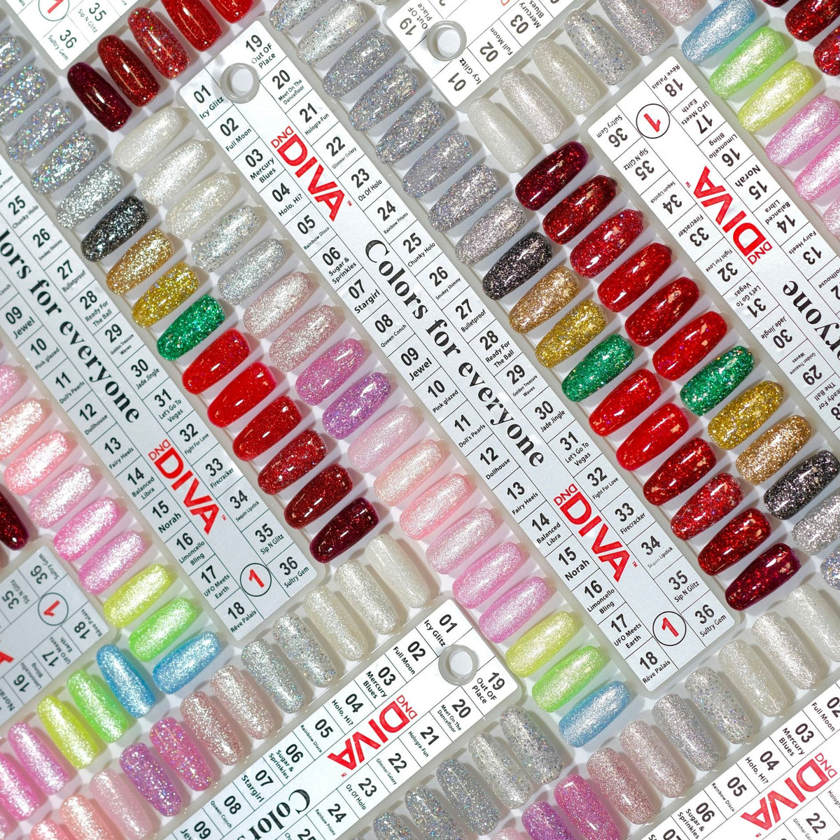 DND DV Gel & Lacquer Part 1 - Set 36 Colors – ND Nails Supply