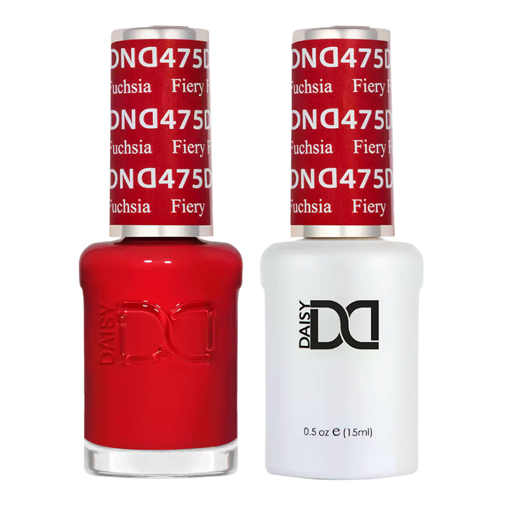DND Gel Nail Polish - 475 Fiery Fuchsia – ND Nails Supply