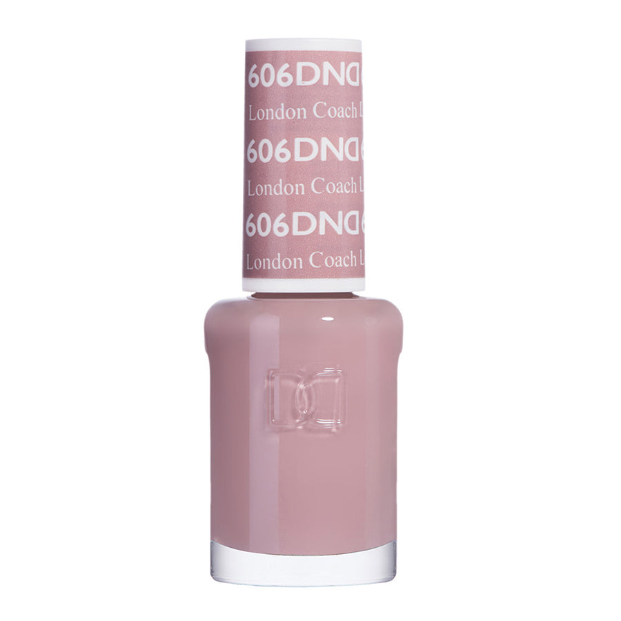 DND Gel Nail Polish Duo - 606 Brown Colors - London Coach | ND Nails Supply