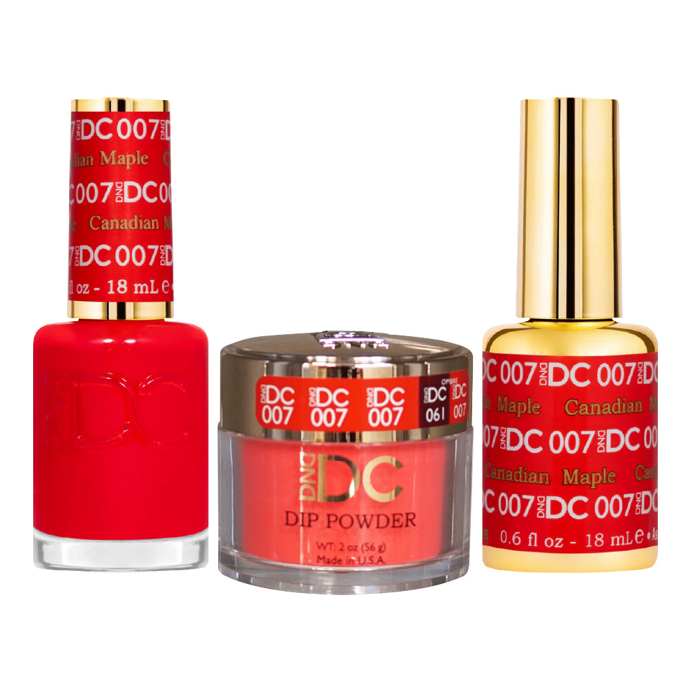 DND DC Gel Nail Polish - 007 Canadian Maple – ND Nails Supply