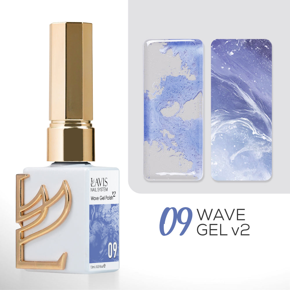 LAVIS Wave Gel (Ver 2) - 09 - 0.5 oz - ND Nail Supply – ND Nails Supply