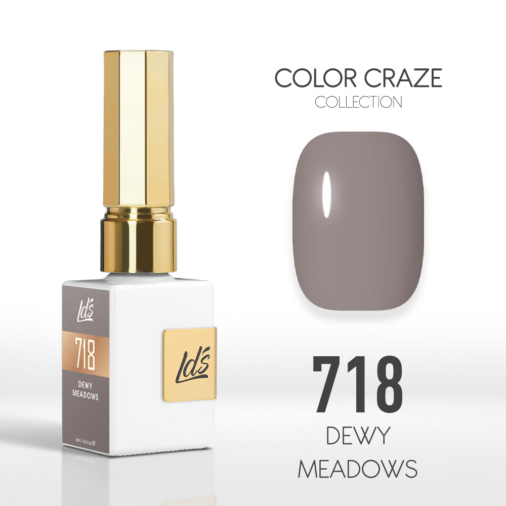 LDS Color Craze Gel Nail Polish - 718 Dewy Meadows – ND Nails Supply