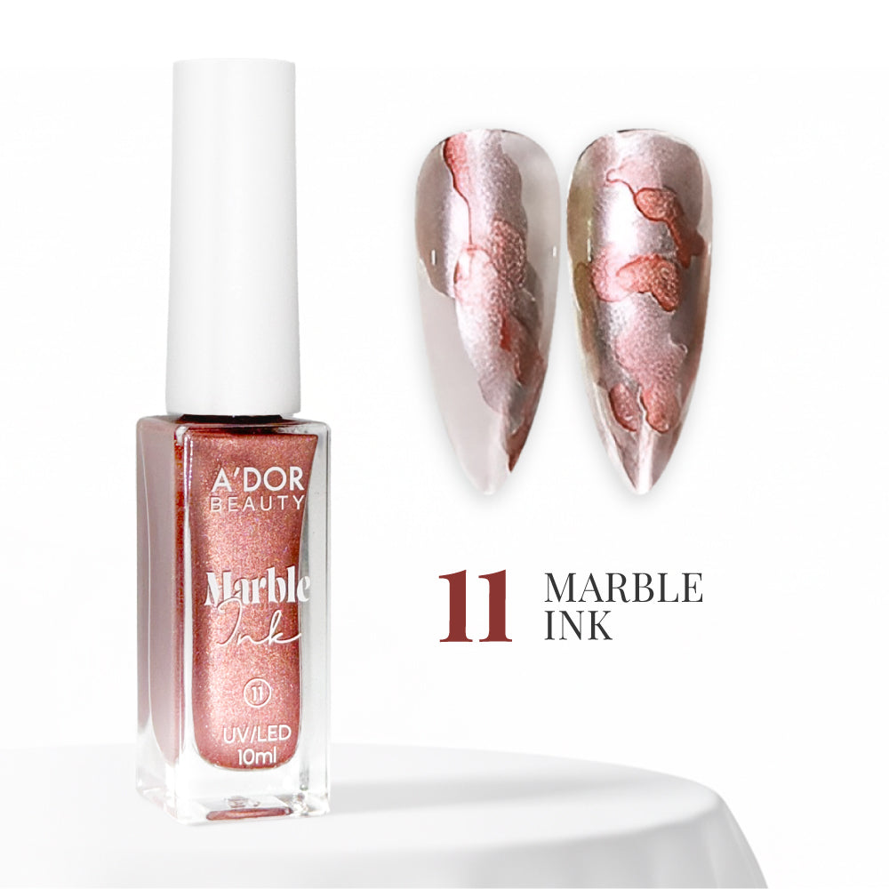 A'DOR Marble Ink - 11 - Rose Gold – ND Nails Supply