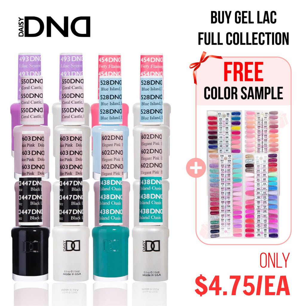 DND 500 Gel & Lacquer Combos | Wholesale Nail Supply – ND Nails Supply