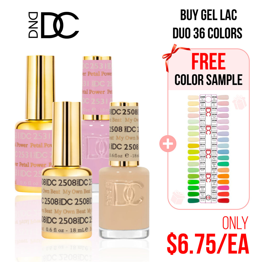 DND DC Gel Polish Color & Nail Lacquer | ND Nails Supply