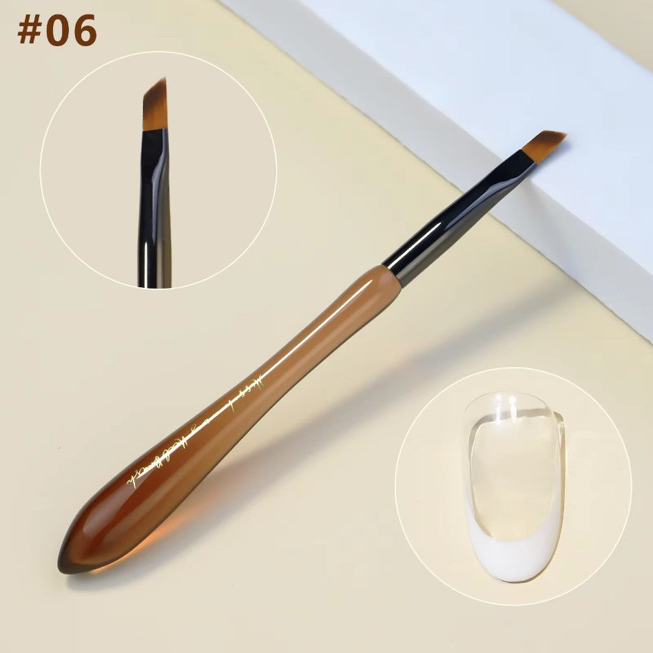 #06 Oblique Brush – ND Nails Supply