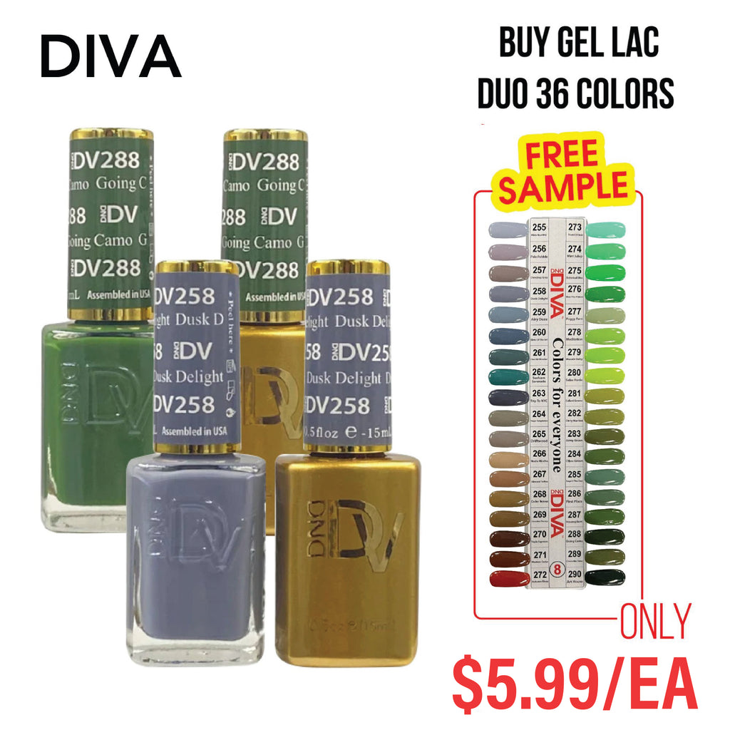 DND DV Gel & Lacquer Part 8 Set - 34 Colors | Wholesale – ND Nails Supply