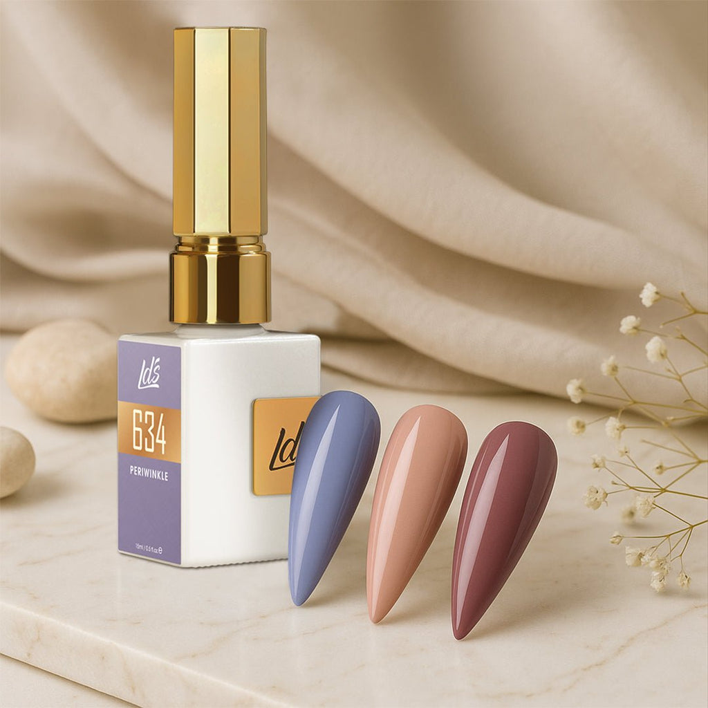 LDS Color Craze Gel Set - Soft Trio - 634, 247, 048 - ND Nail Supply ...