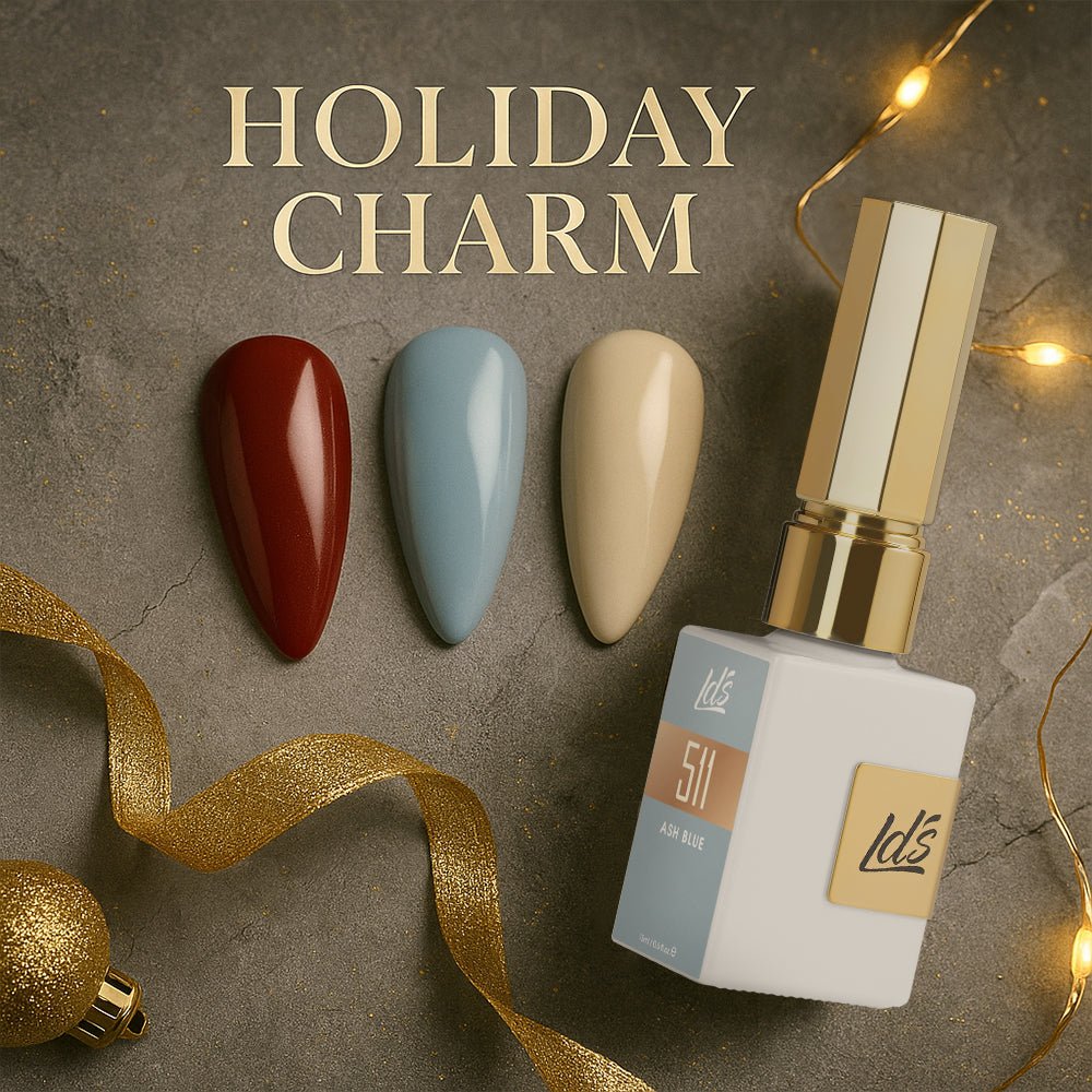 LDS Color Craze Gel Set - Cocoa Powder Blue - 755, 511, 682 - ND Nail ...
