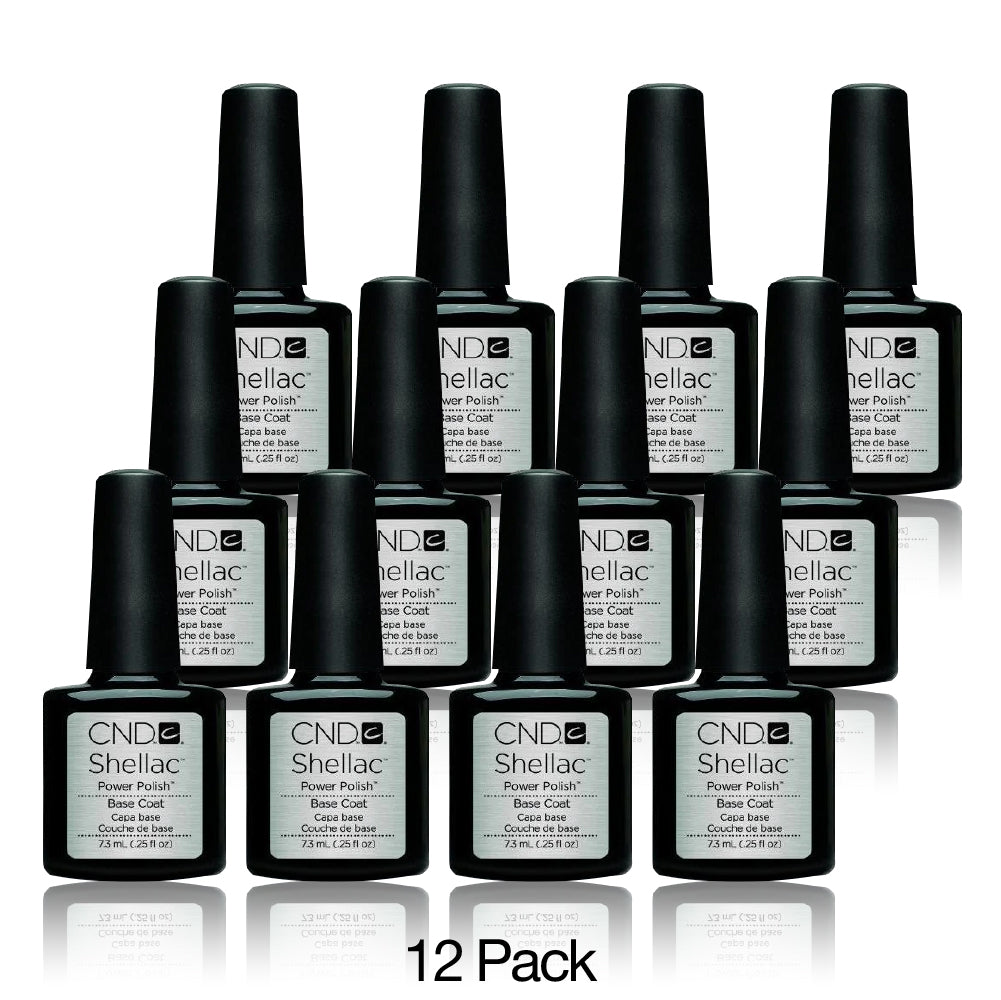 CND Shellac Set 12 Colors - Base Coat - 0.25 oz – ND Nails Supply