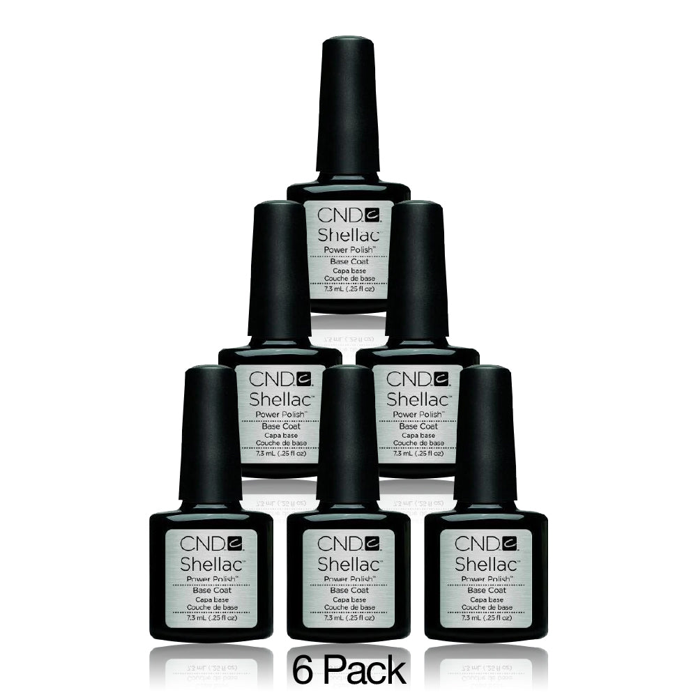 CND Shellac Set 6 Colors - Base Coat - 0.25 oz - ND Nail Supply – ND ...