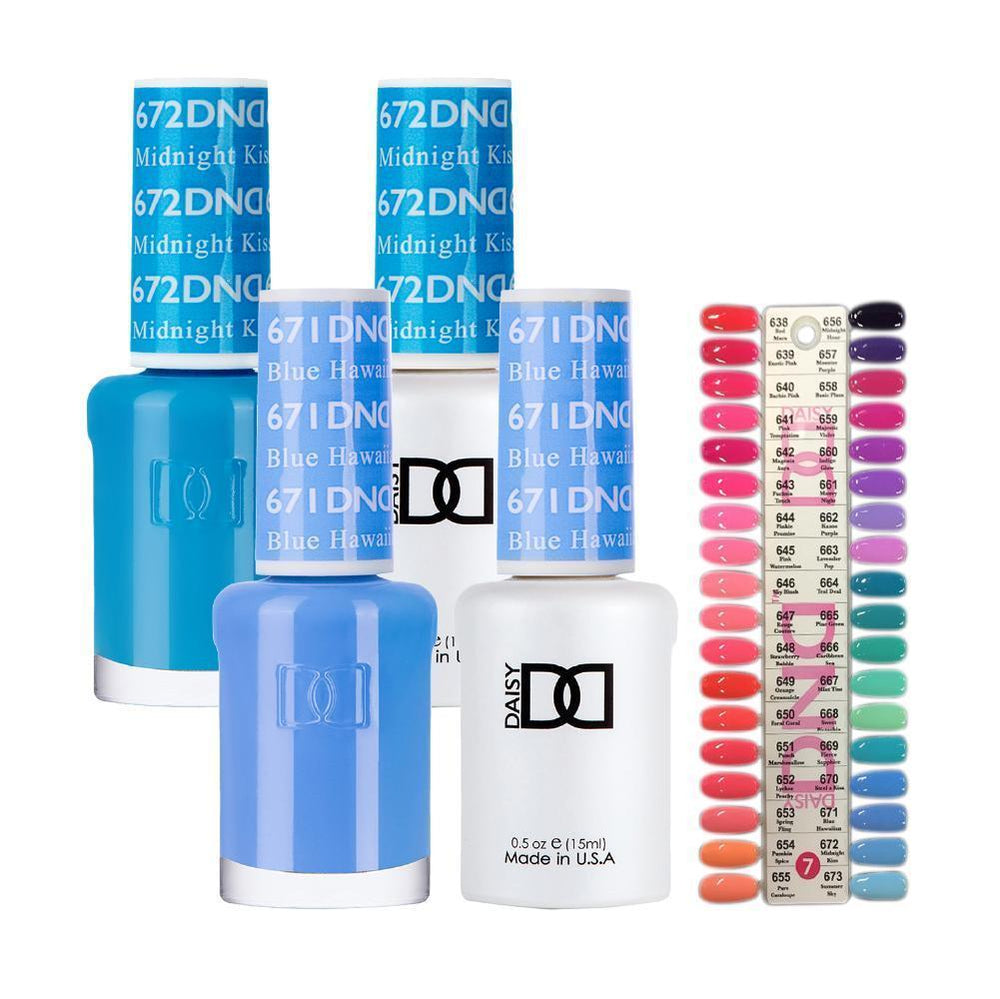 DND Gel Polish Color & Matching Lacquer - DND Nail Sets | ND Nails Supply