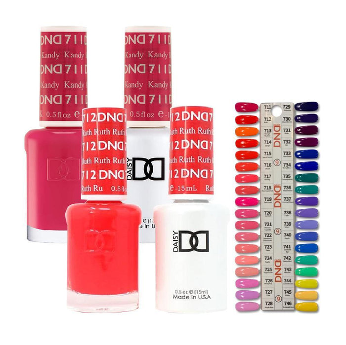 DND Gel Polish Color & Matching Lacquer - DND Nail Sets | ND Nails Supply