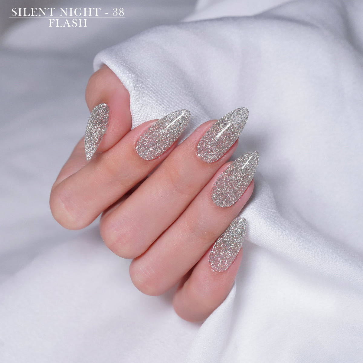 LAVIS Reflective R05 - 38 - Gel Polish 0.5 oz - Silent Night Reflectiv ...