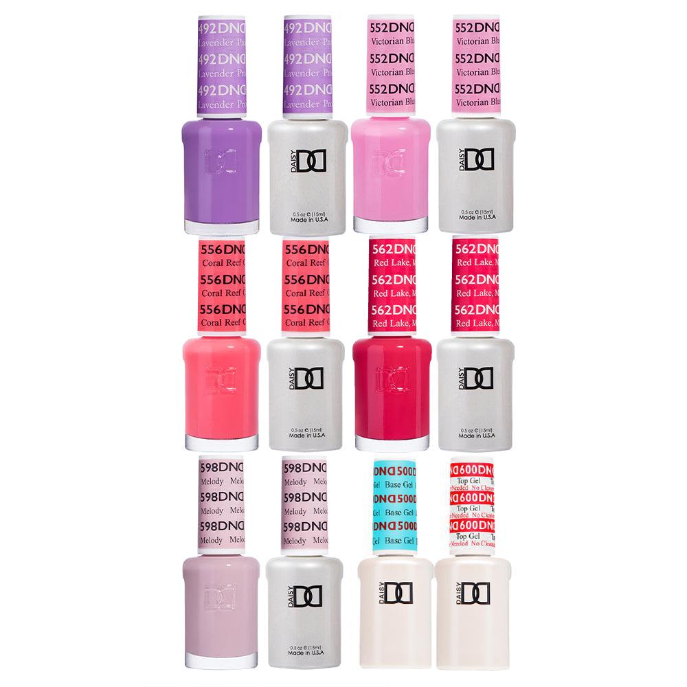 DND Gel Starter Kit: 492, 552, 556, 562, 598, BT 500-600 – ND Nails Supply