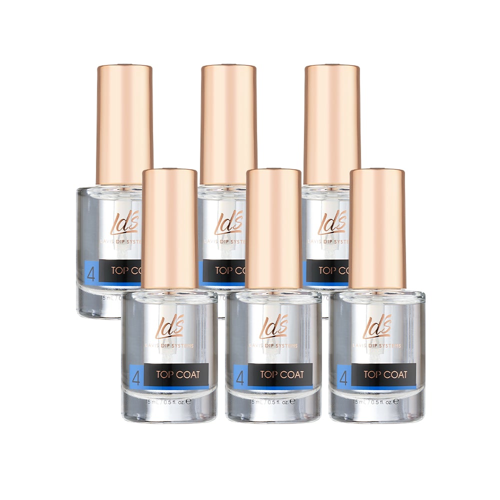 LDS #4 Top Coat Kit - Professional Dip Nail Supply – ND Nails Supply