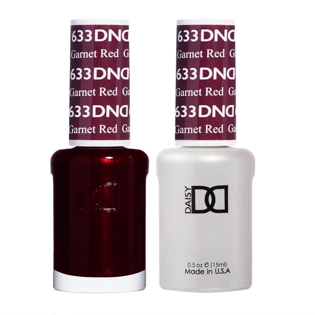 DND Gel Nail Polish - 633 Garnet Red – ND Nails Supply