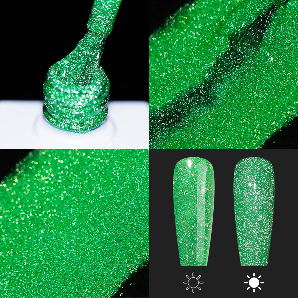 LAVIS Reflective R05 - 21 - Gel Polish 0.5 oz - Neon Lights Reflective ...