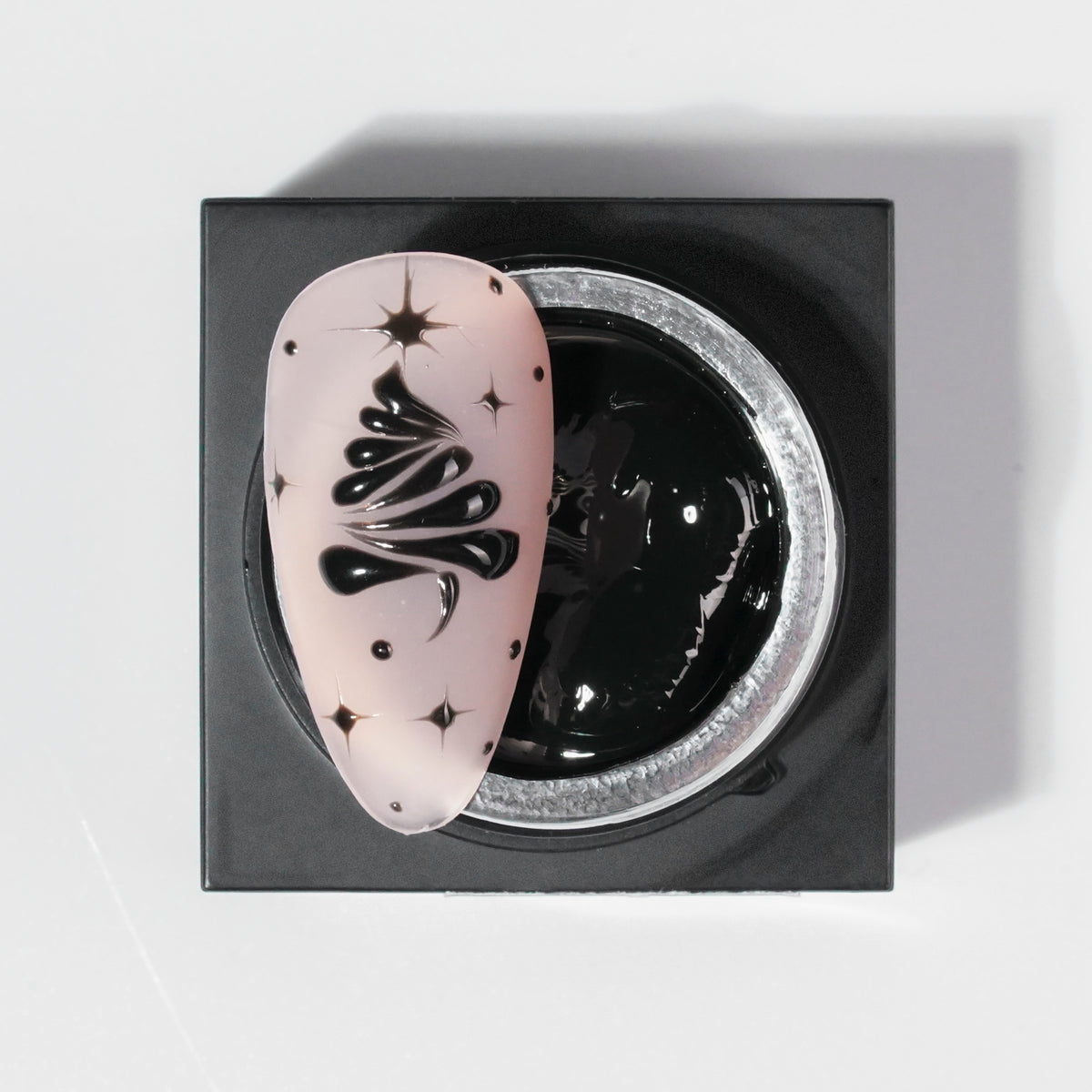 Emboss Gel - Black | ND Nails Supply