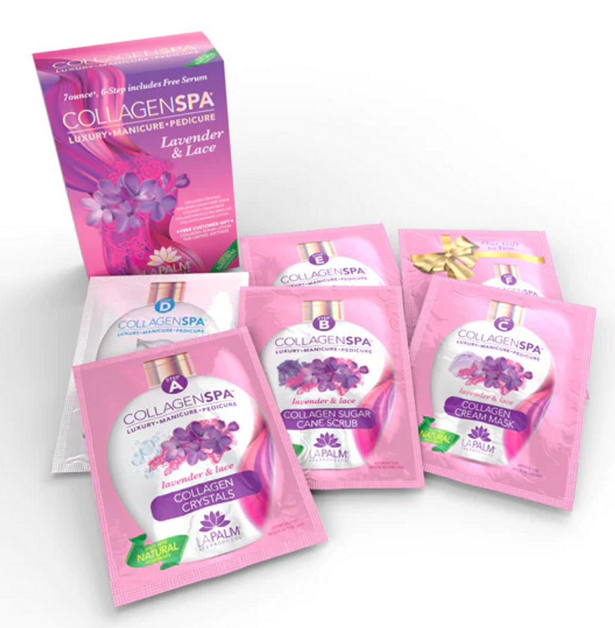 Collagen Spa 6 Steps System + Bomber - Lavender & Lace Single – ND ...