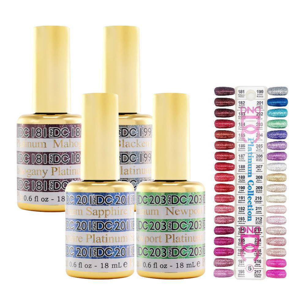 DND DC Platinum Collection Set of 36 Colors | ND Nails Supply