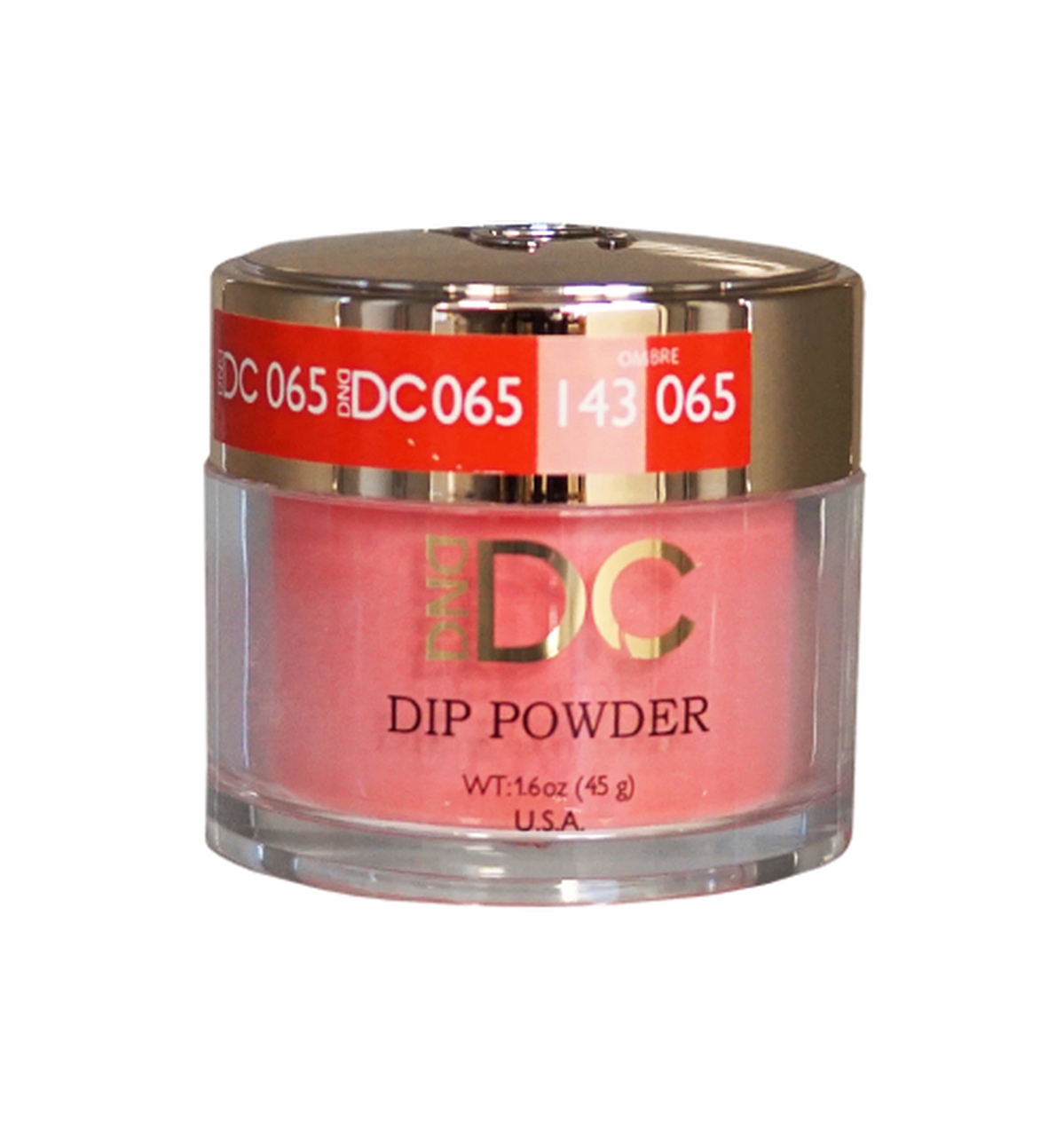 DND DC Acrylic & Dip Powder - DC065 Thai Chili Red | ND Nails Supply