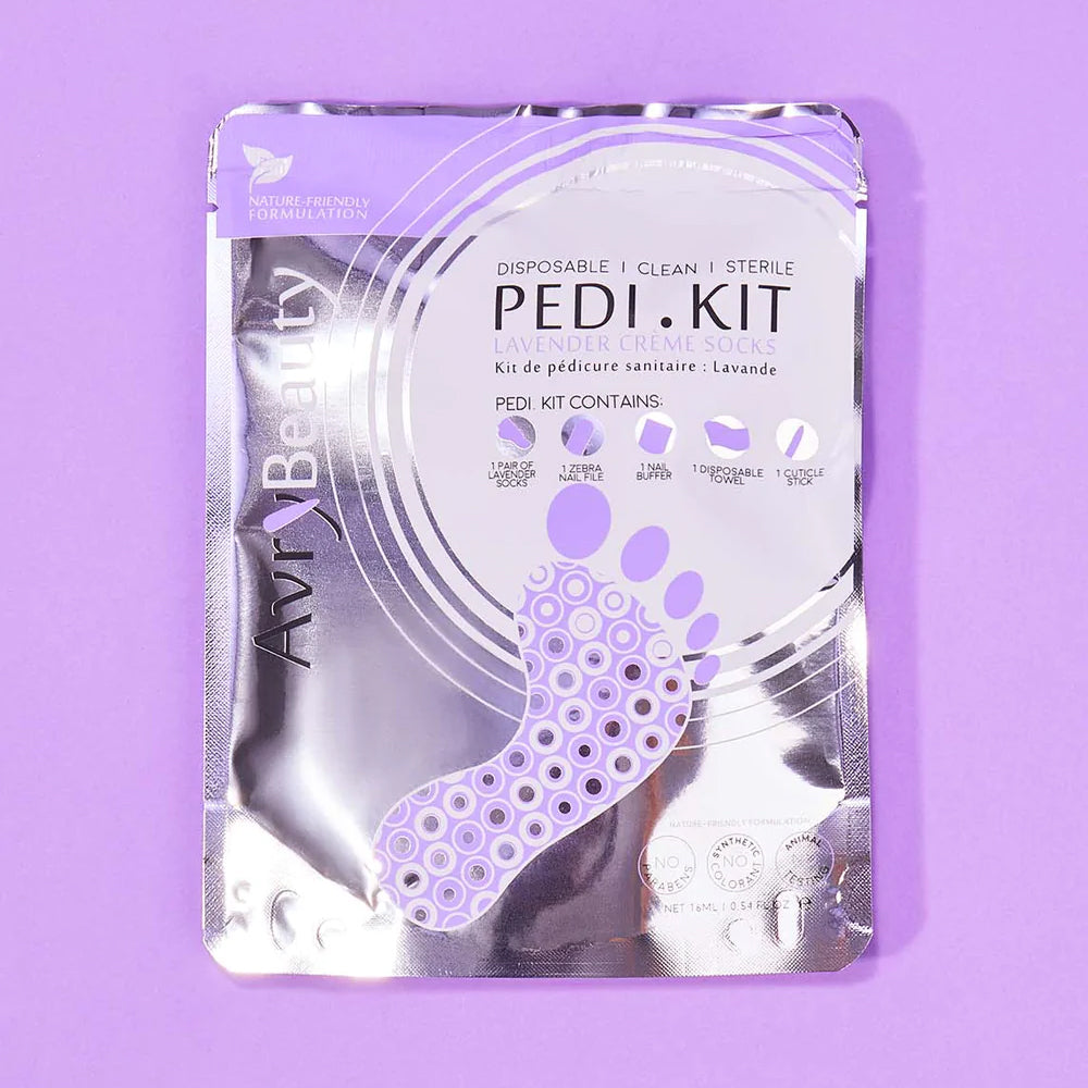AVRY BEAUTY Pedi Kit - Lavender | ND Nails Supply